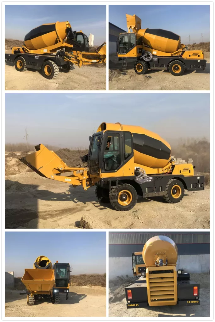 4M3 Self Loading Concrete Mixer Delivery To Malaysia – Concrete ...